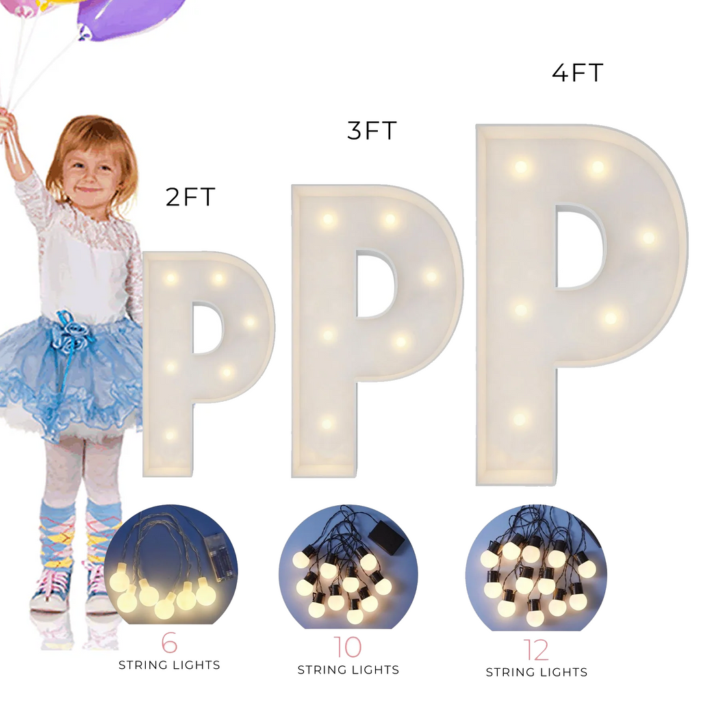 PROM Marquee Light Up Letters Craft Kit for 2025 Graduation – JoyBox Design